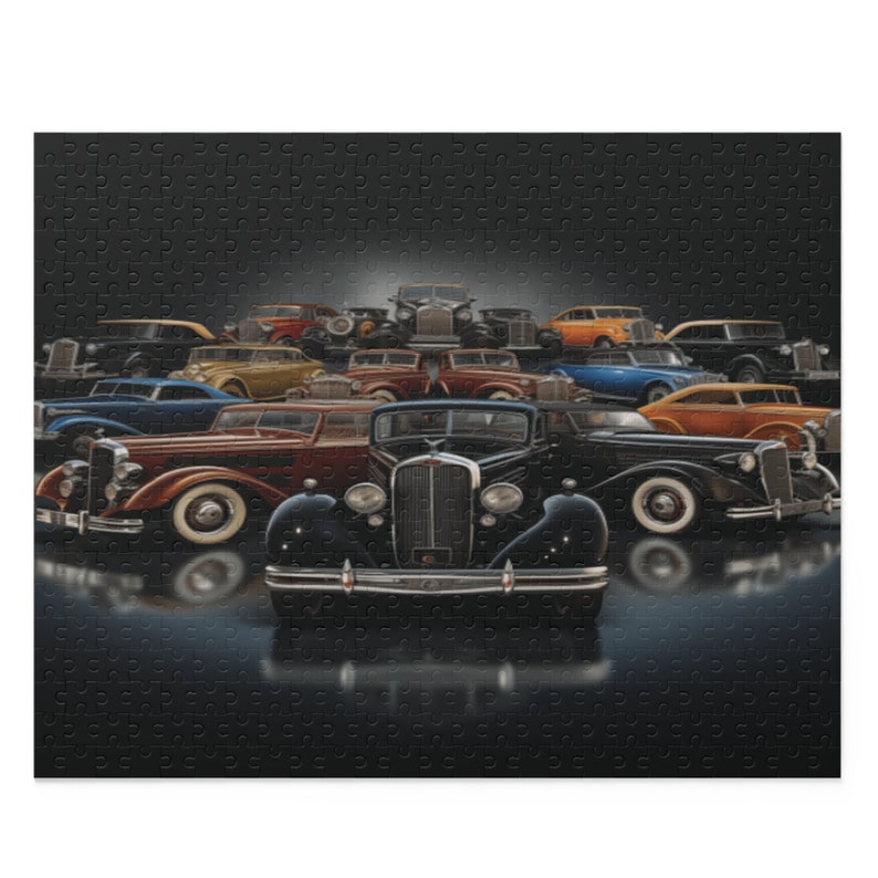 Classic Car Jigsaw Puzzle Impossible Jigsaw Puzzles 500 PC - Etsy