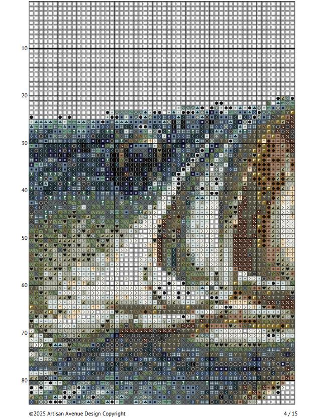 Bass Cross Stitch Pattern, Fishing Embroidery Design (PDF Download) - Etsy