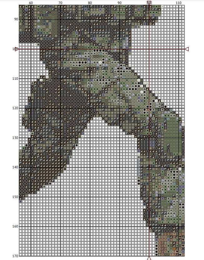 Army Cross Stitch Pattern PDF, Instant Digital PDF Download, Military ...