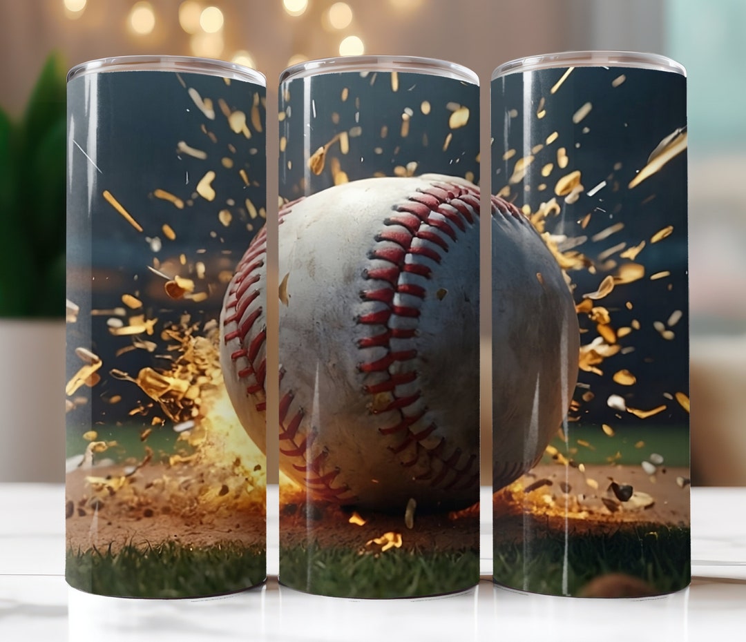 Softball Tumbler Wrap, Softball Baseball Tumbler Wrap, Softball Dad ...