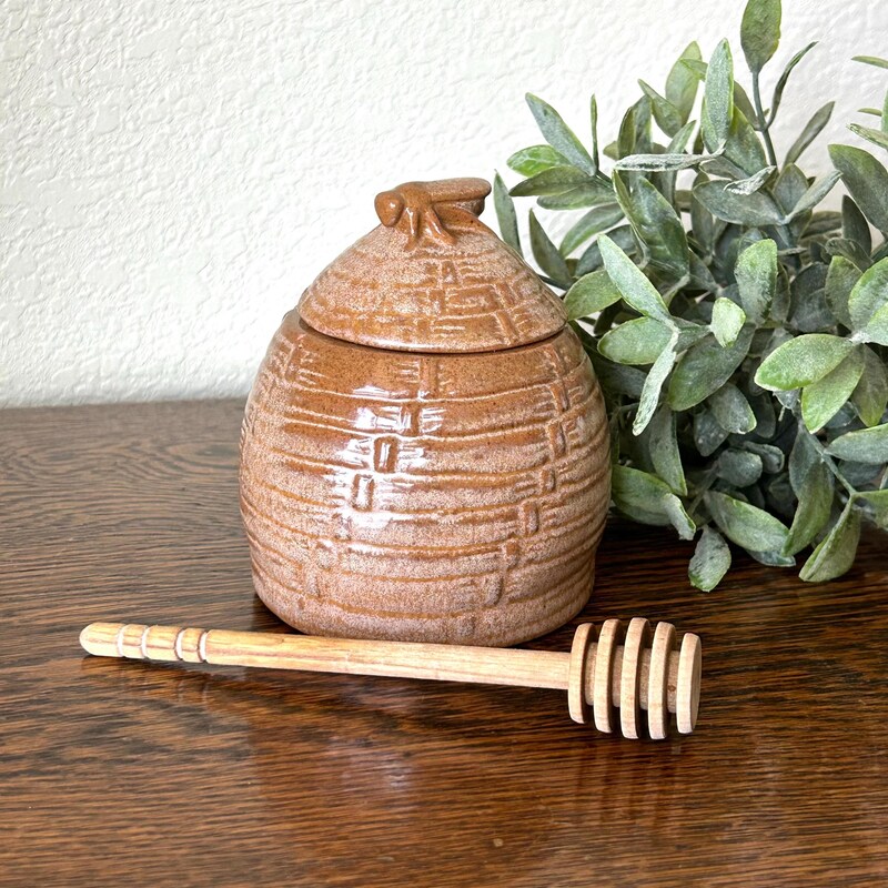 Vintage Honey Pot - Etsy
