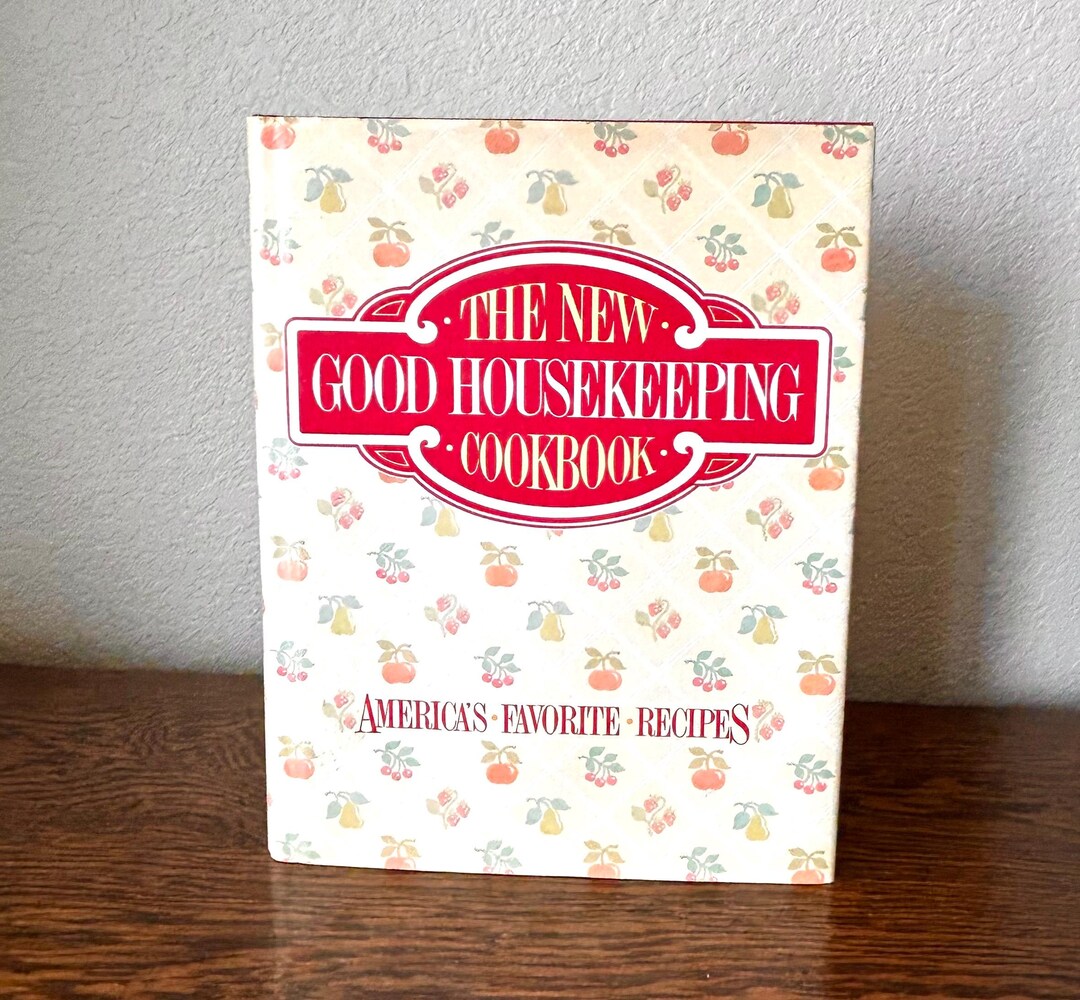 Vintage the New Good Housekeeping Cookbook - 1986 Printing - Hard Back ...