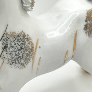 Vintage Wales Japan Porcelain Spaghetti Horse Figurine - 1950’s Kitchy ...