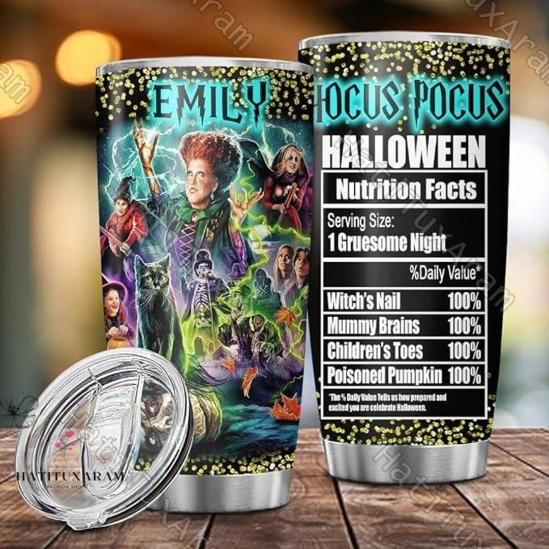 Hocus Pocus Witches Sisters Halloween Tumbler, Disney Besties Gift ...