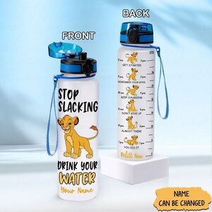Simba Water Bottle, Simba Lion King Bottle, Custom Disney Simba Bottle ...
