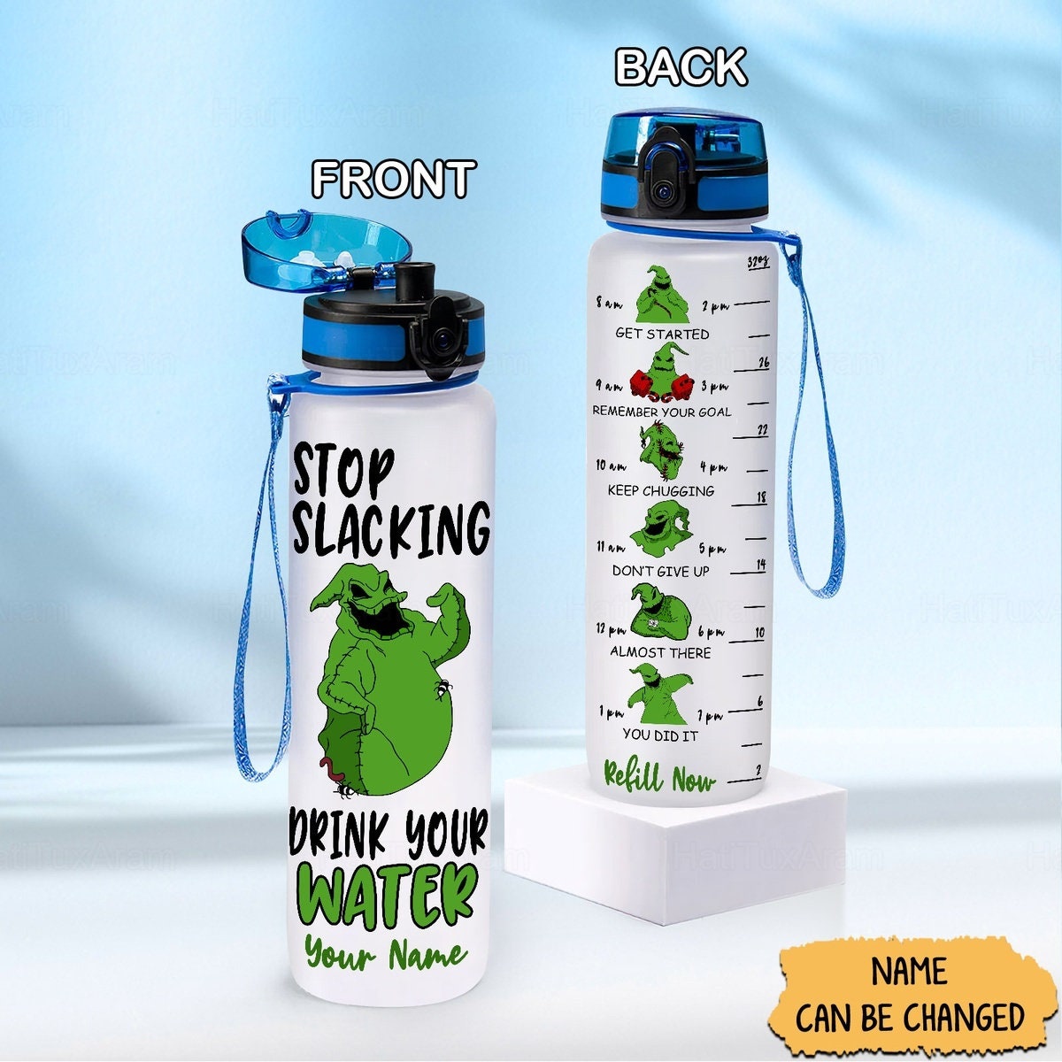 Oogie Boogie Water Track Bottle Oogie Boogi Water Bottle - Etsy