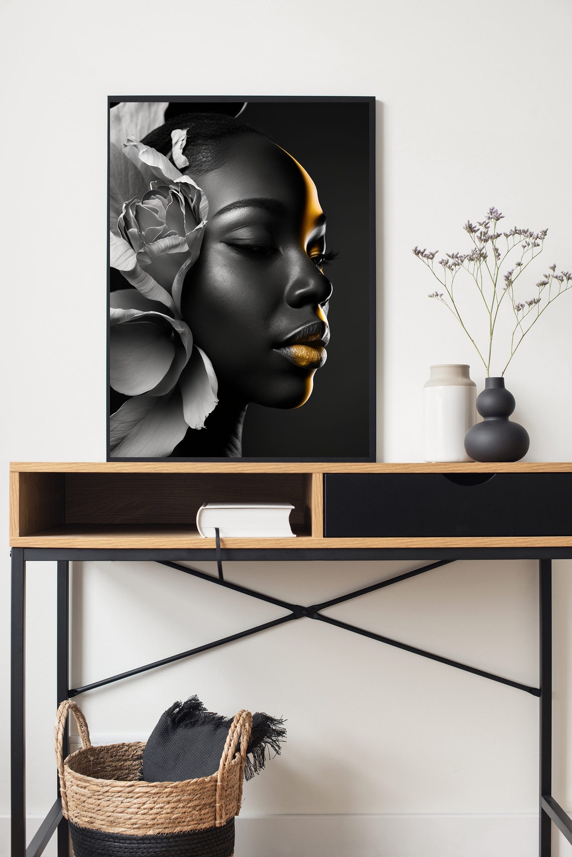 Black Woman Print - Etsy