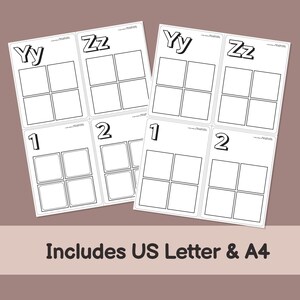 Preschool Phonics Activity | Beginning Sounds Cards | Letter Number ...
