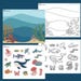 DIY Build an Aquarium Kids Craft Printable | Ocean Activity | Sea ...