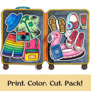 DIY Summer Craft Bundle – Build a Hot Air Balloon, Aquarium, Sandcastle ...