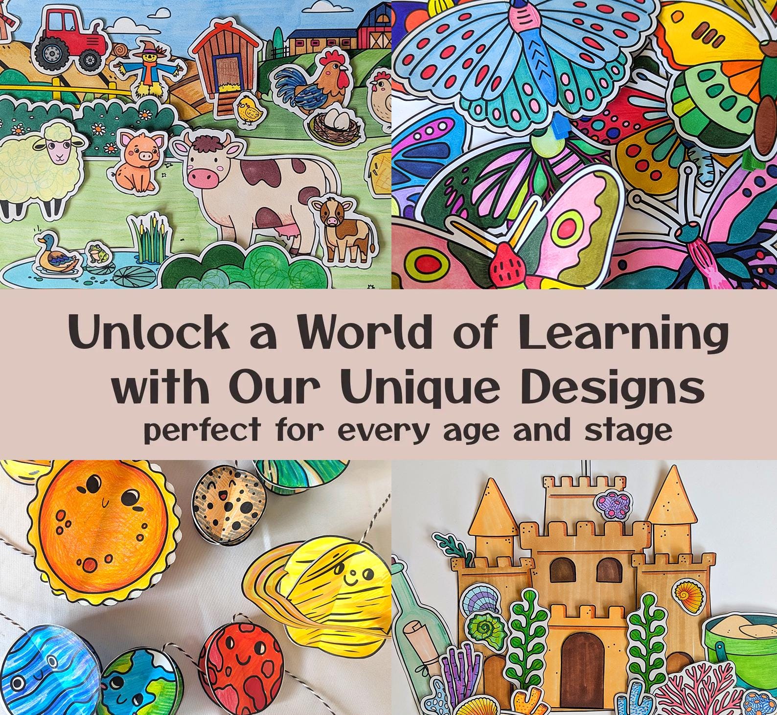 DIY Earth Layers Craft | Free Standing Model | Printable Kid STEM ...