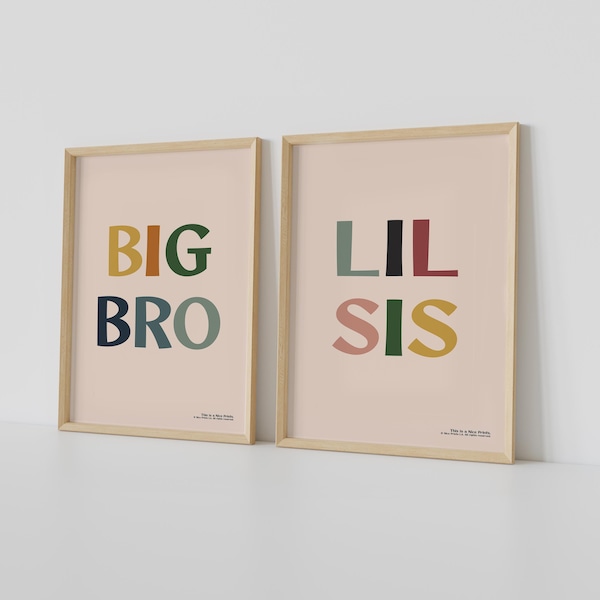 Set of 2 French English Nursery Poster, Bilingual Classroom, Learning ...