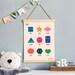 8 Pc Bilingual Japanese English Language Class, Nursery Poster, Emotion ...
