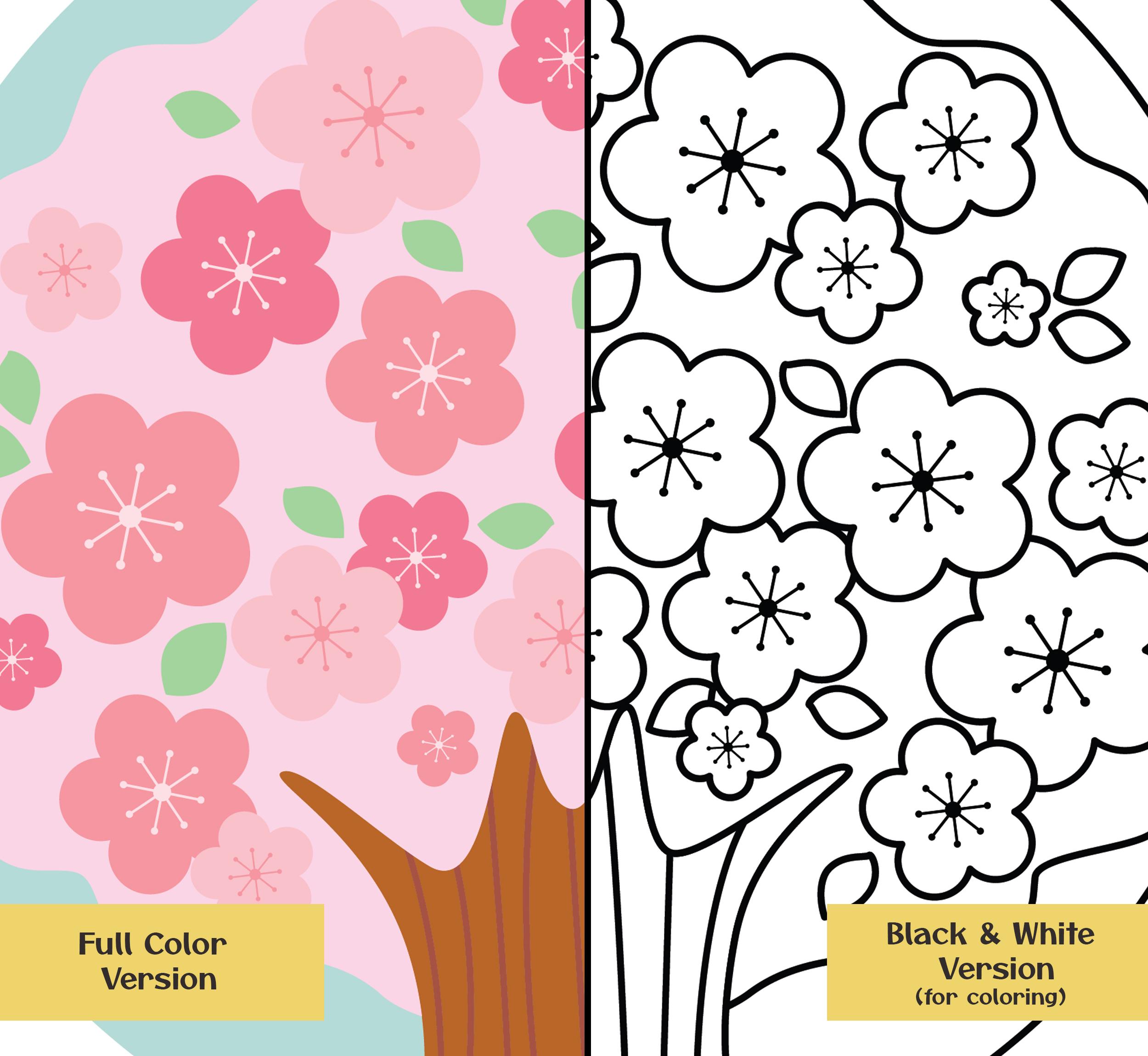 Four Seasons Tree Craft Printable | 3D Standing Paper Model for Kids ...