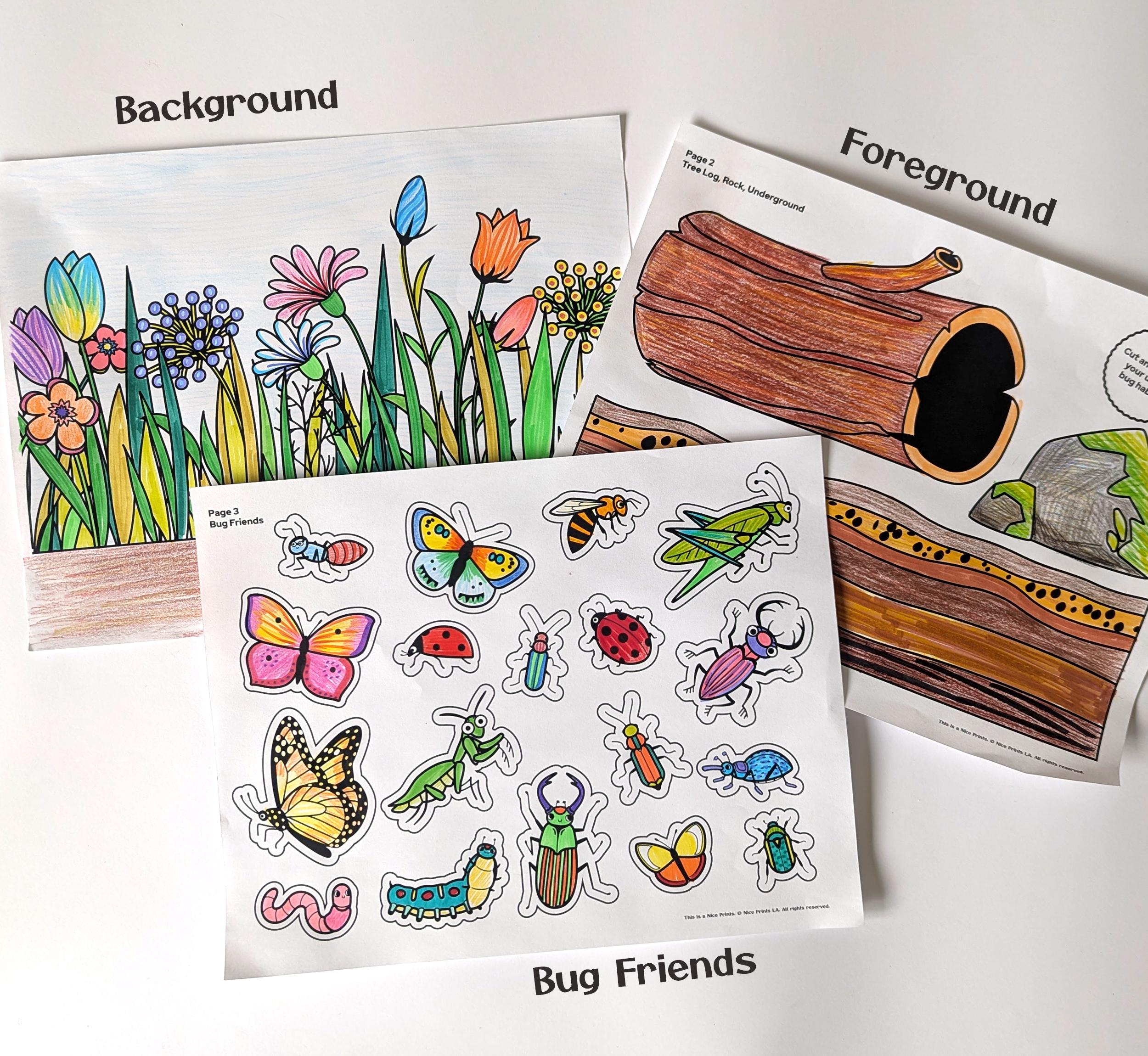 DIY Build a Bug Habitat Activity | Kids Insect Printable | Summer ...