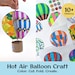 DIY Build Your Unique Hot Air Balloon | Summer Craft Activity| Fine ...