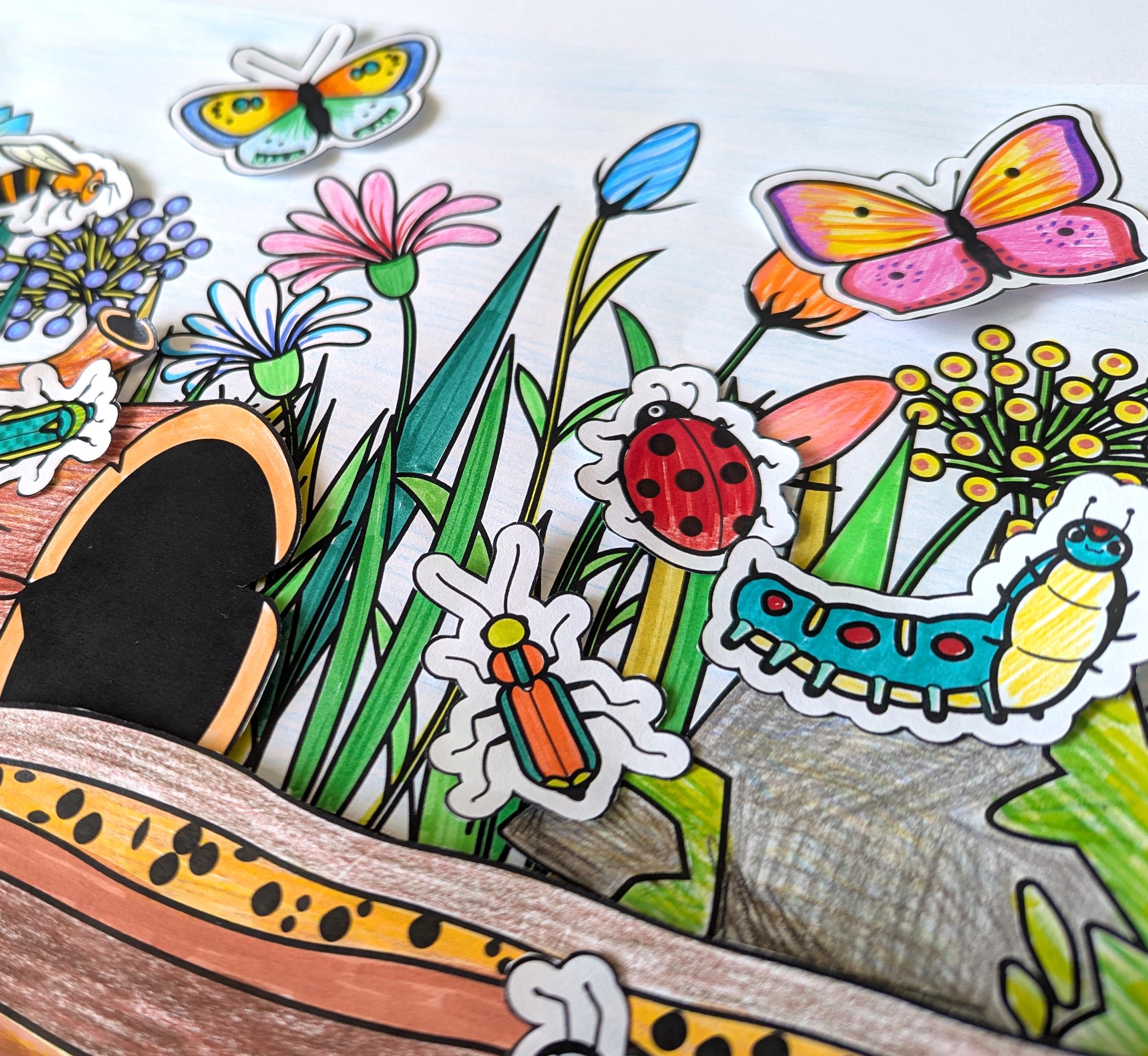 DIY Build a Bug Habitat Activity | Kids Insect Printable | Summer ...