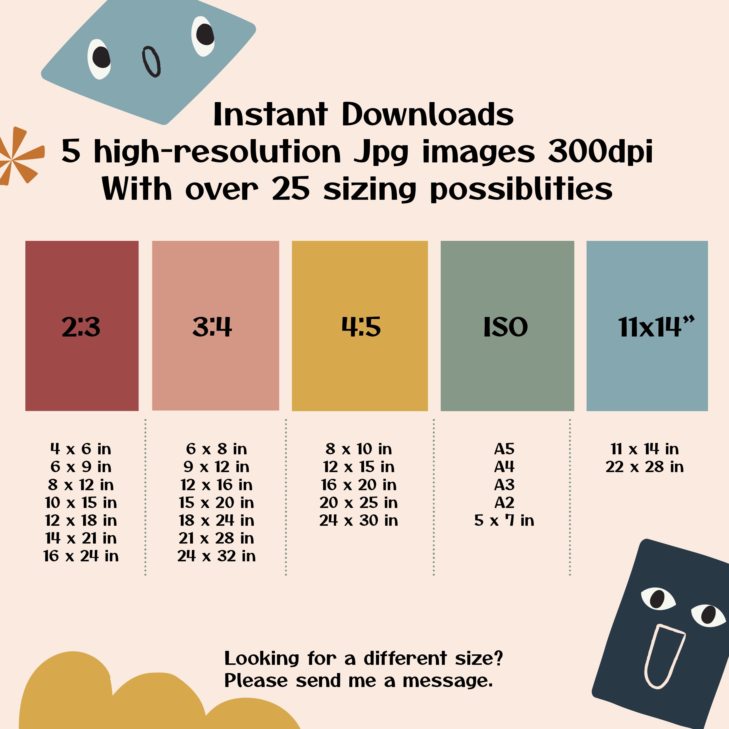 Digital Playful Alphabet Poster Educational Decor for Instant Download ...