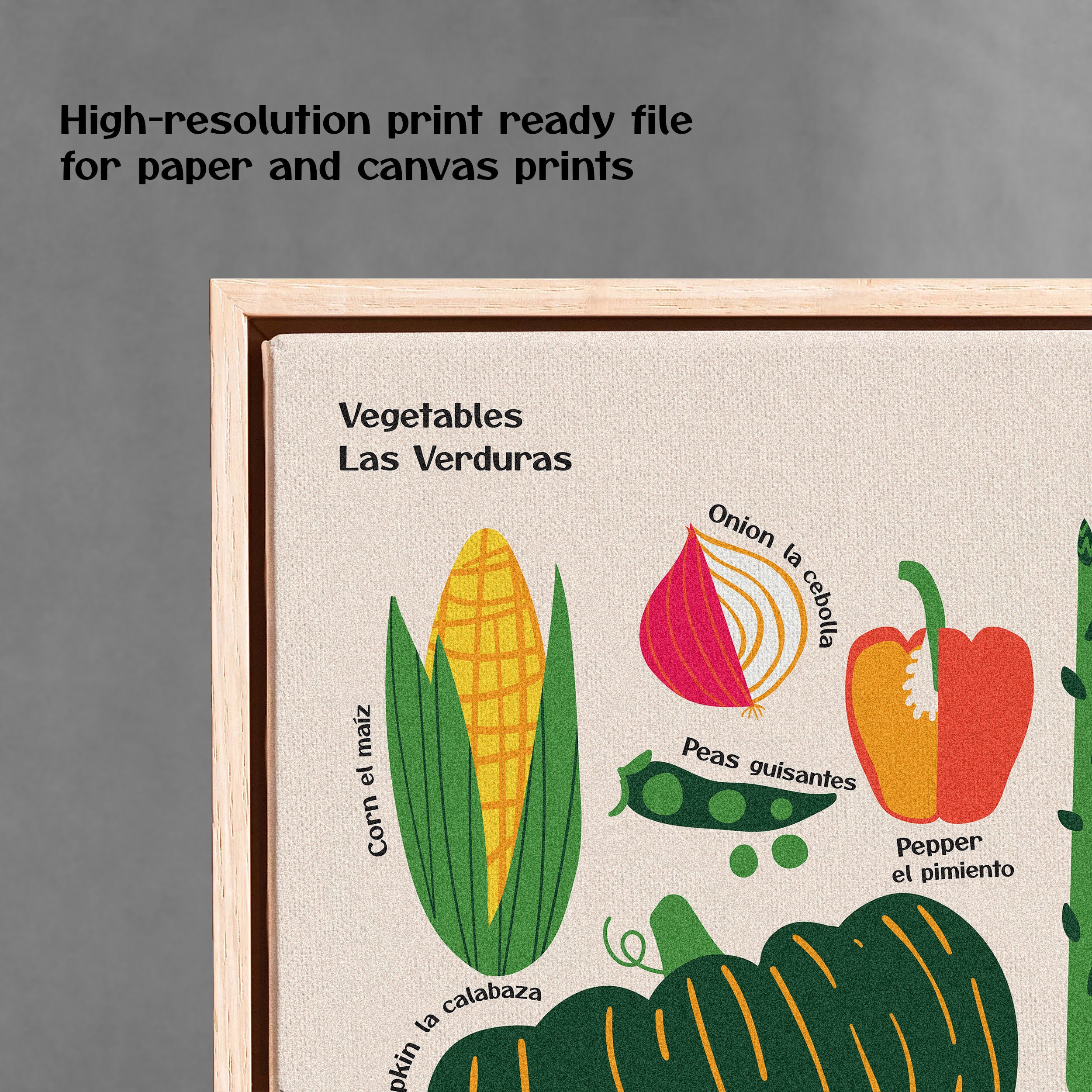 Set of 2 Spanish English Nursery Poster Bilingual Classroom - Etsy