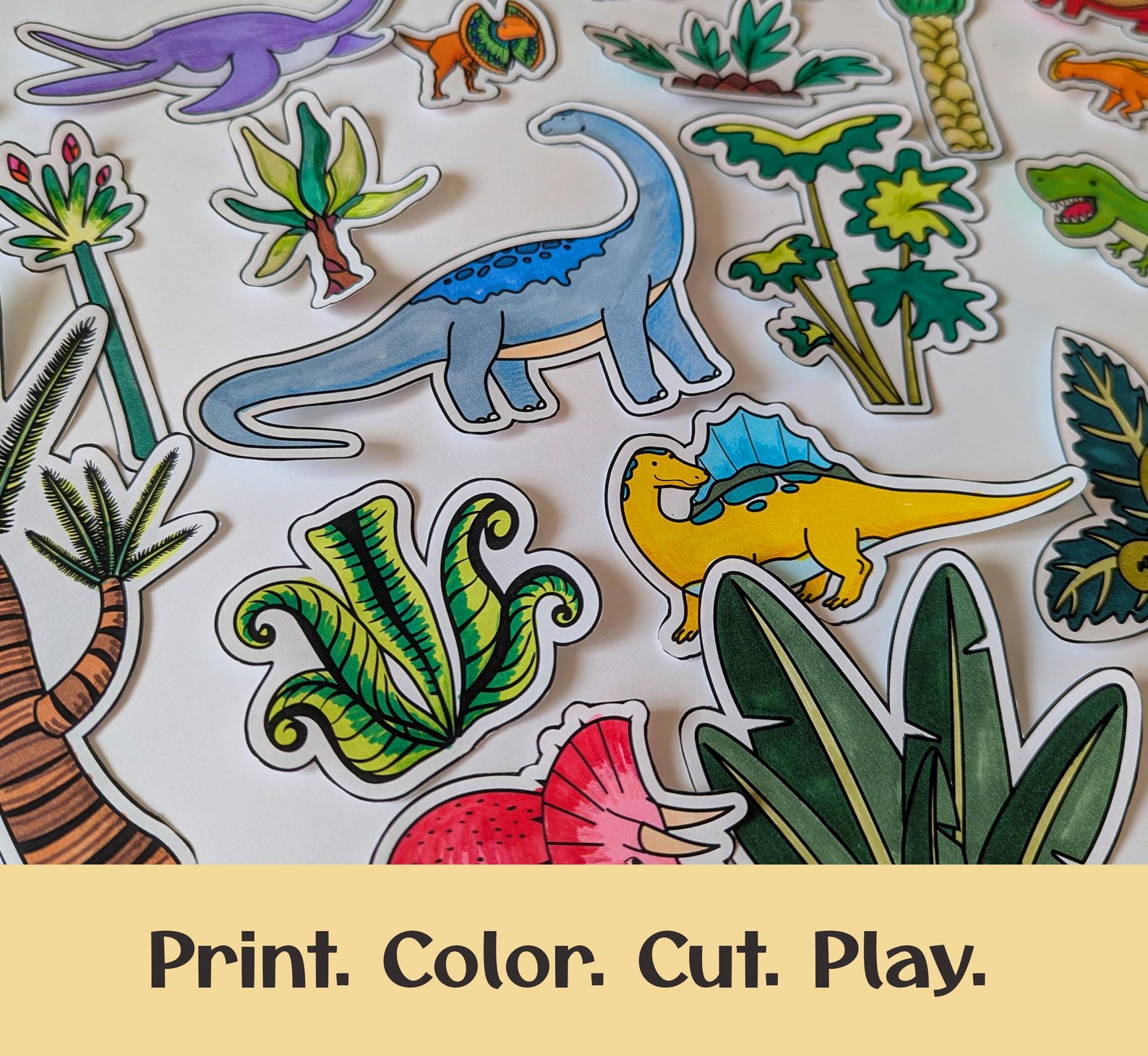 Build a Dinosaur Habitat Craft | Printable DIY Jurassic World ...