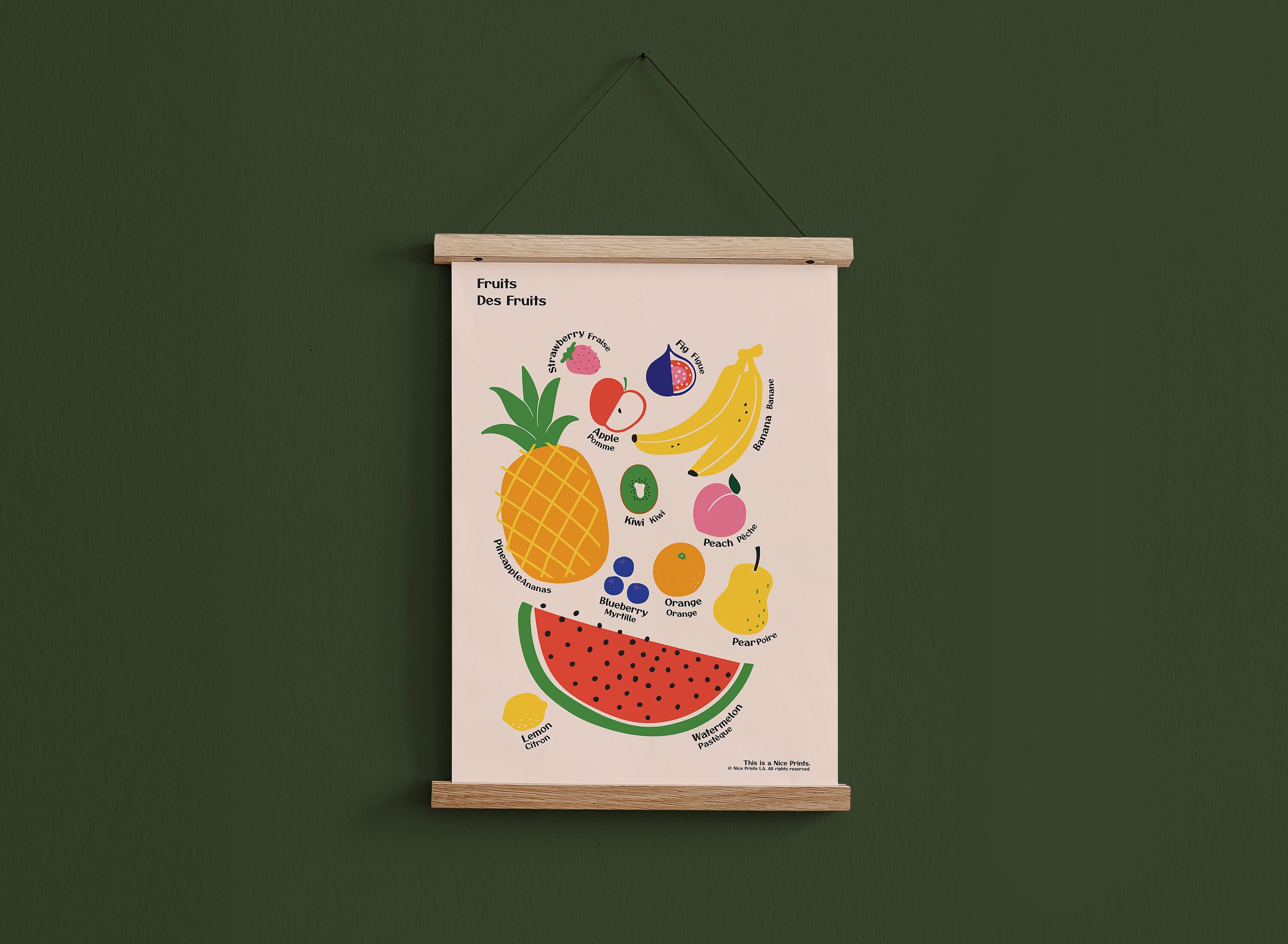 Set of 2 French English Nursery Poster, Bilingual Classroom, Learning ...