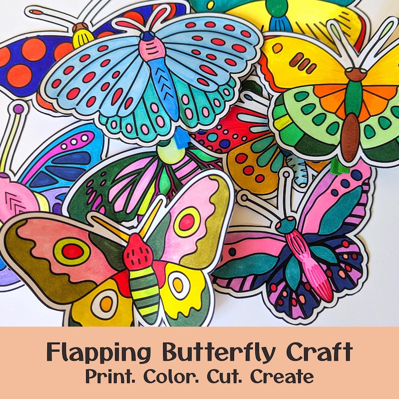 Butterfly Clothespin - Etsy