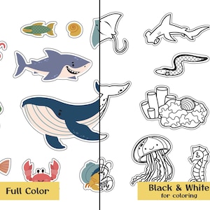 DIY Build an Aquarium Kids Craft Printable | Ocean Activity | Sea ...