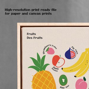 Set of 2 French English Nursery Poster, Bilingual Classroom, Learning ...