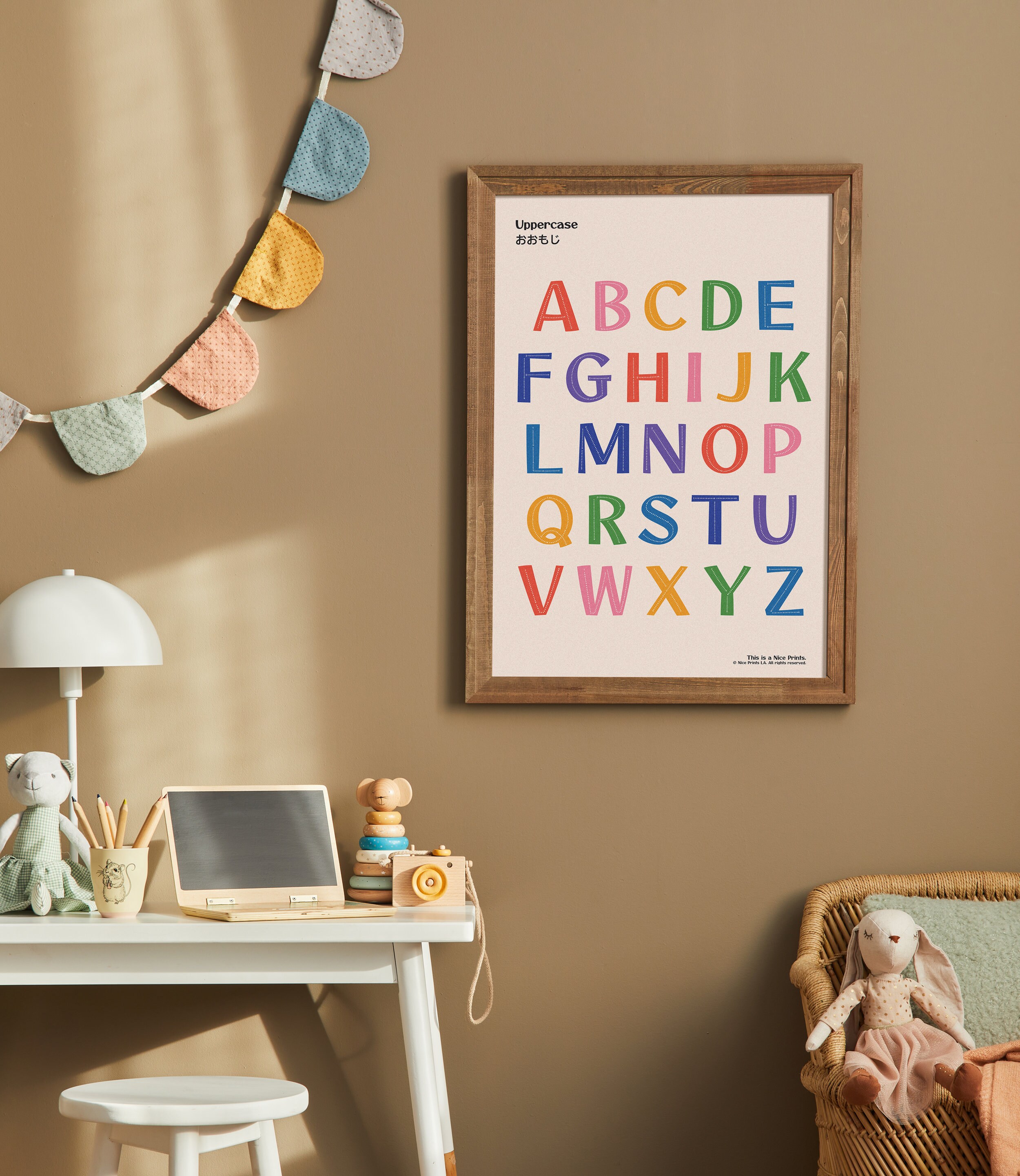 8 Pc Bilingual Japanese English Language Class, Nursery Poster, Emotion ...