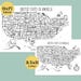 US States Map Coloring Page for Kids | Learn 50 States Geography ...