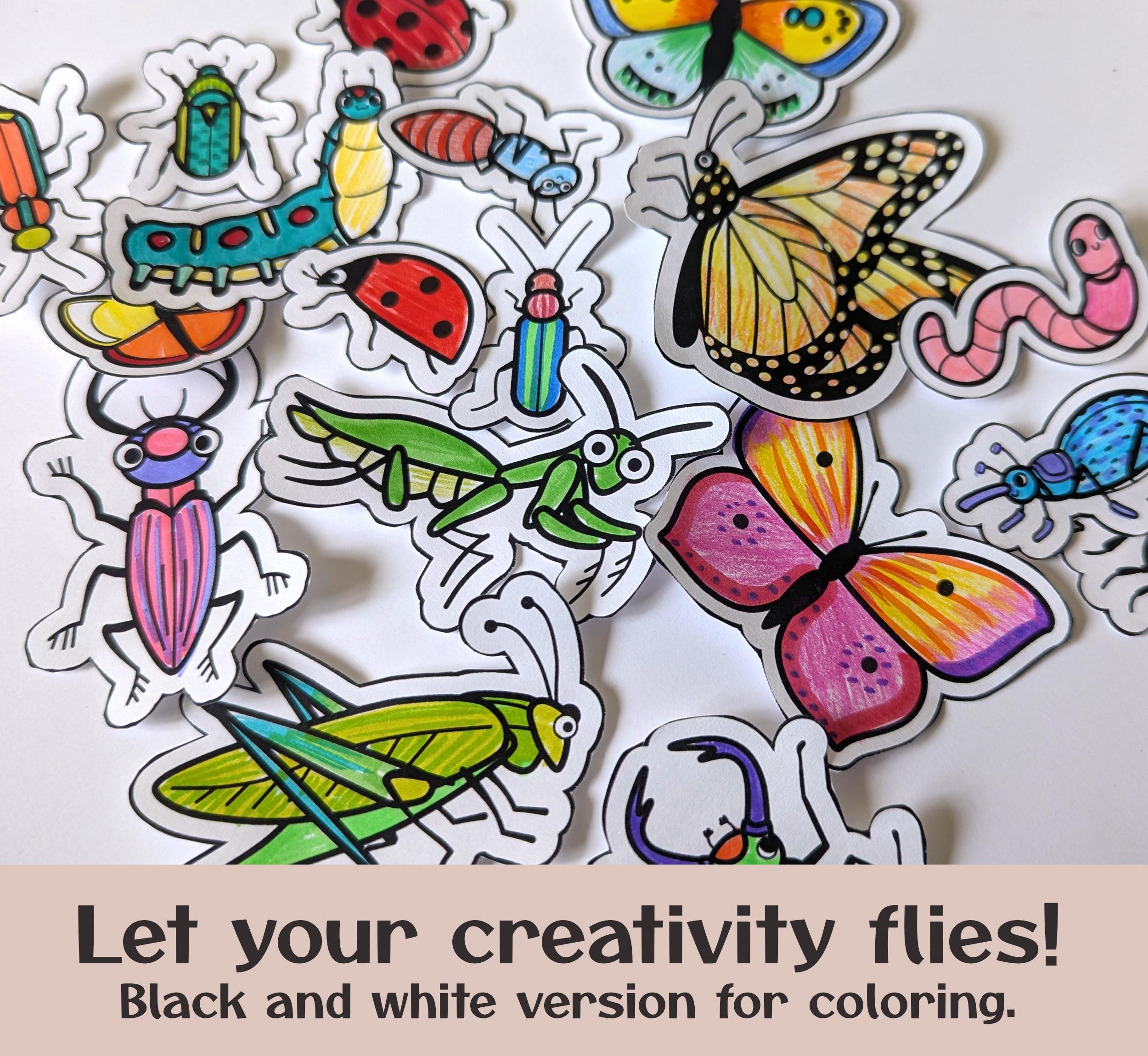 Kids Bug Habitat Craft | Printable STEM Activity (digital Download) - Etsy