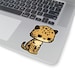 Cheetah, Cheetah Sticker, Cheetah Vinyl, Happy Cheetah, Cute Cheetah ...