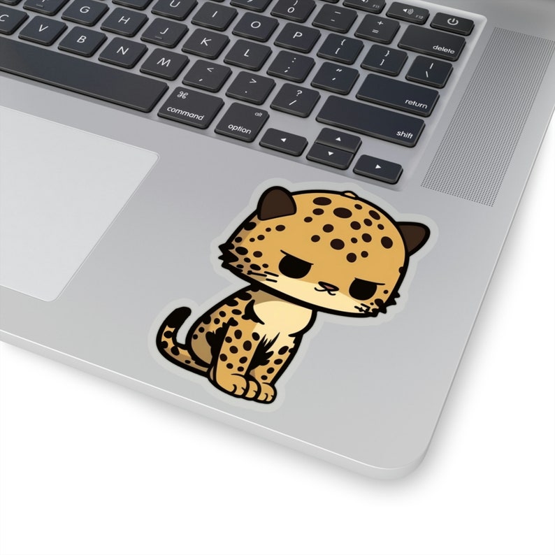 Cheetah, Cheetah Sticker, Cheetah Vinyl, Happy Cheetah, Cute Cheetah ...