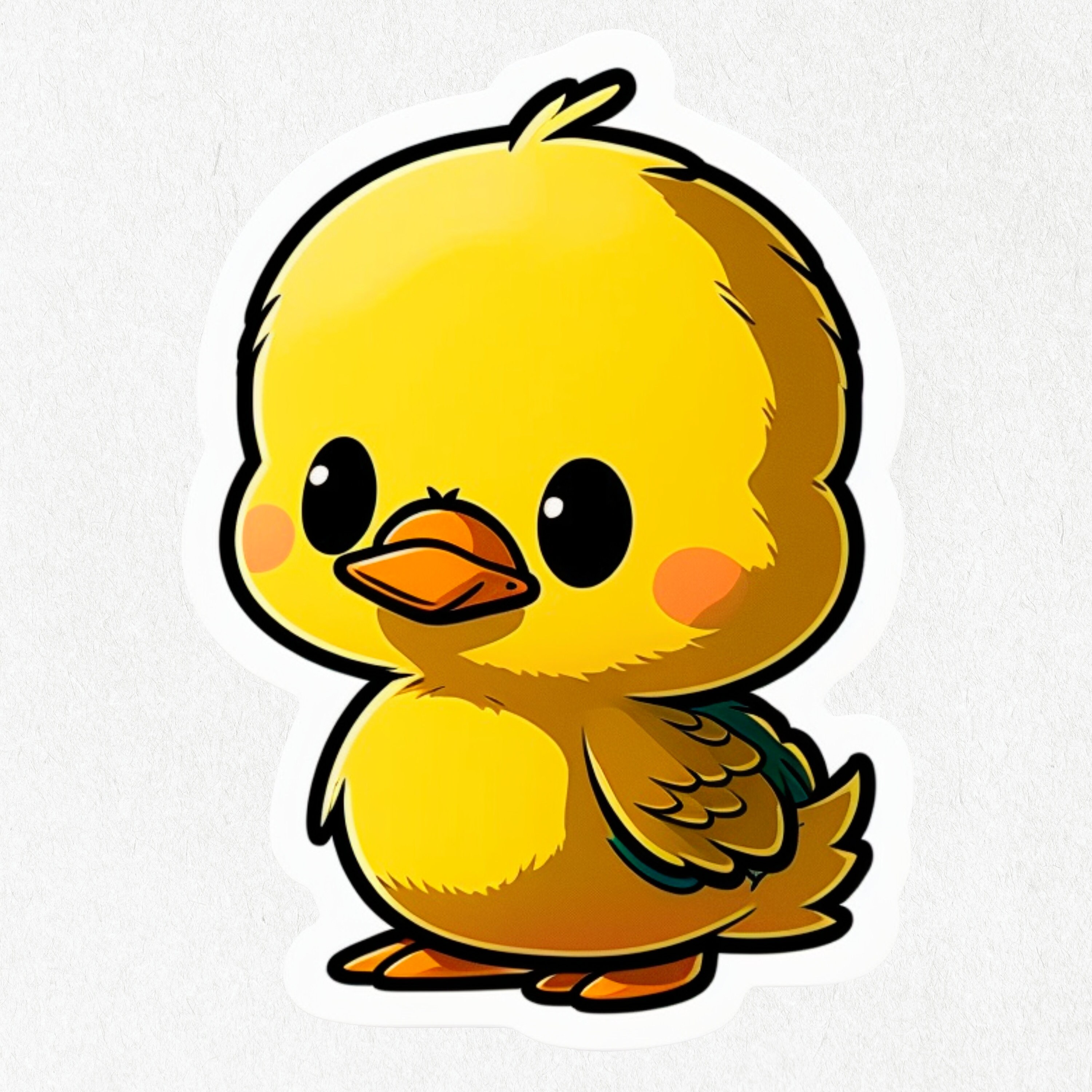 Little Duck, Duck Sticker, Duck Vinyl, Happy Duck, Cute Duck Decal ...