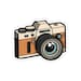 Camera Sticker, DSLR Camera, Camera, Camera Vinyl, Photographer, Cute ...