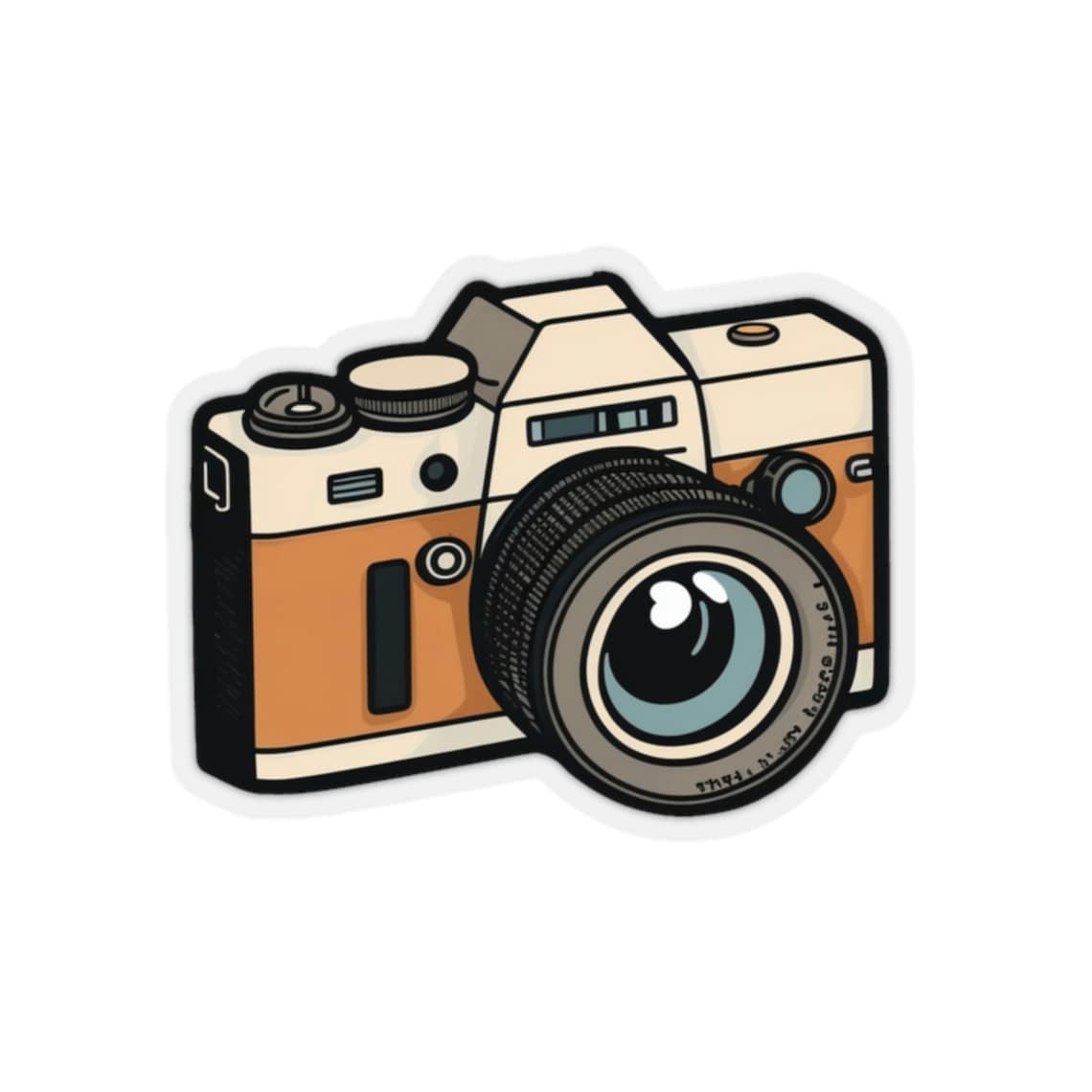Camera Sticker, DSLR Camera, Camera, Camera Vinyl, Photographer, Cute ...