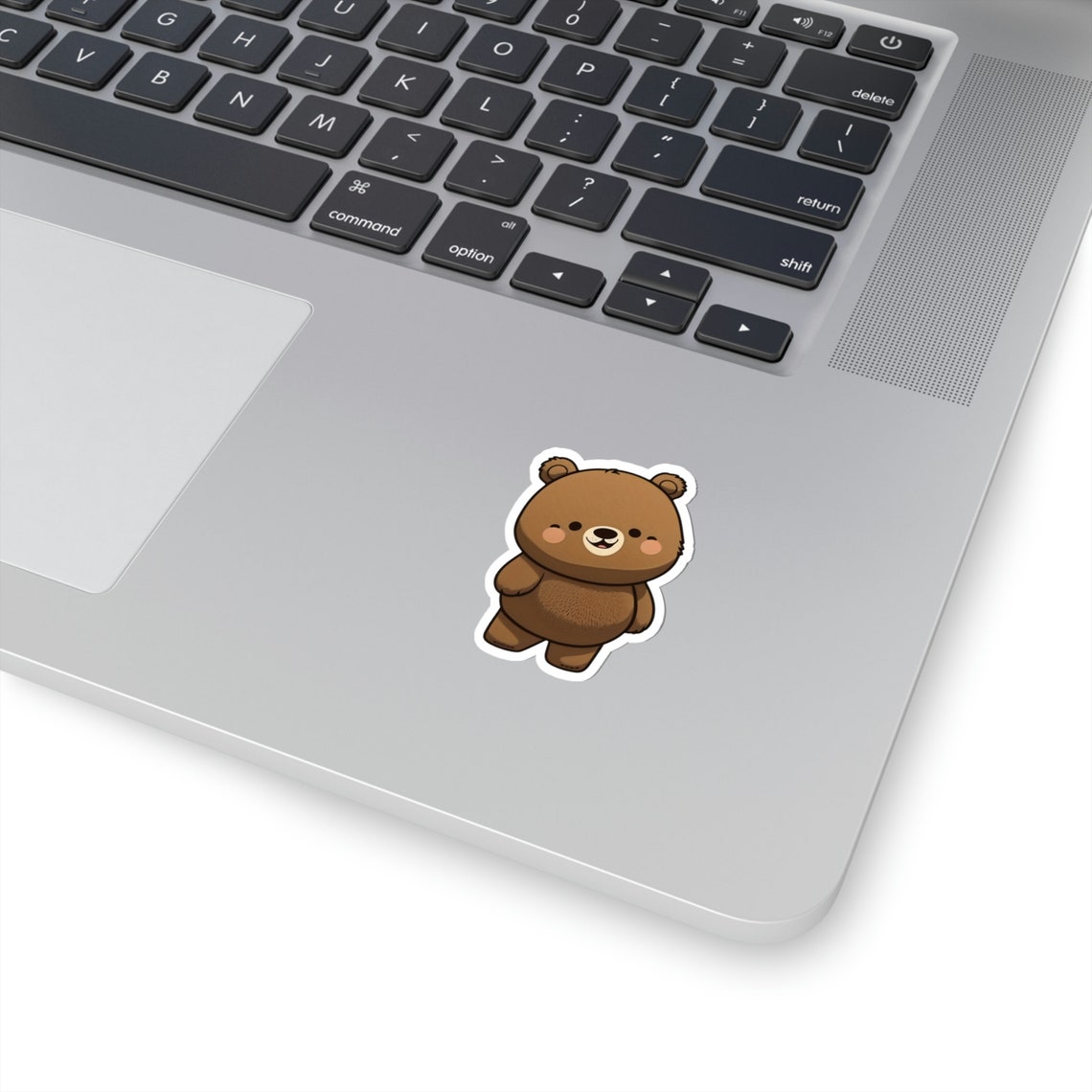 Brown Bear Sticker Brown Bear Vinyl Cute Brown Bear Decal - Etsy
