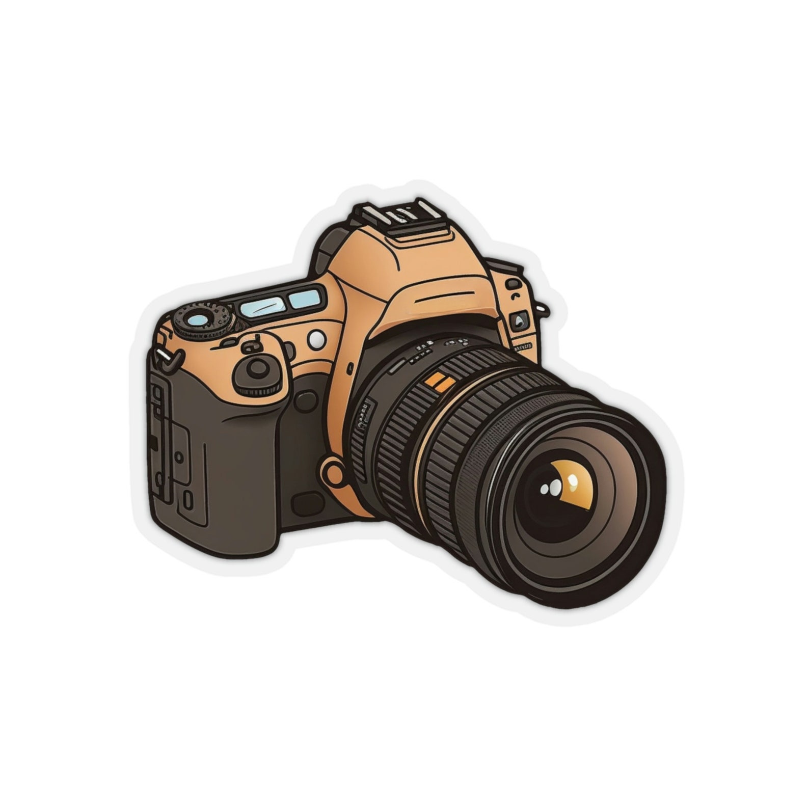 Camera Sticker, DSLR Camera, Camera, Camera Vinyl, Photographer, Cute ...