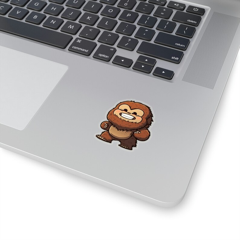 Bigfoot, Bigfoot Sticker, Sasquatch, Bigfoot Vinyl, Happy Bigfoot, Cute ...