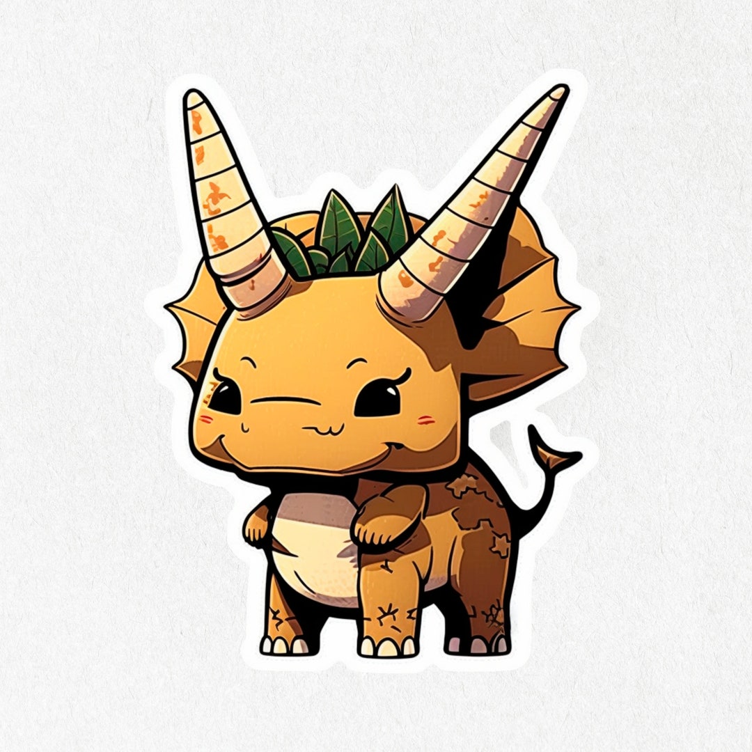 Mythical Beast, Mythical Sticker, Creature, Mythical Vinyl, Cute Decal ...