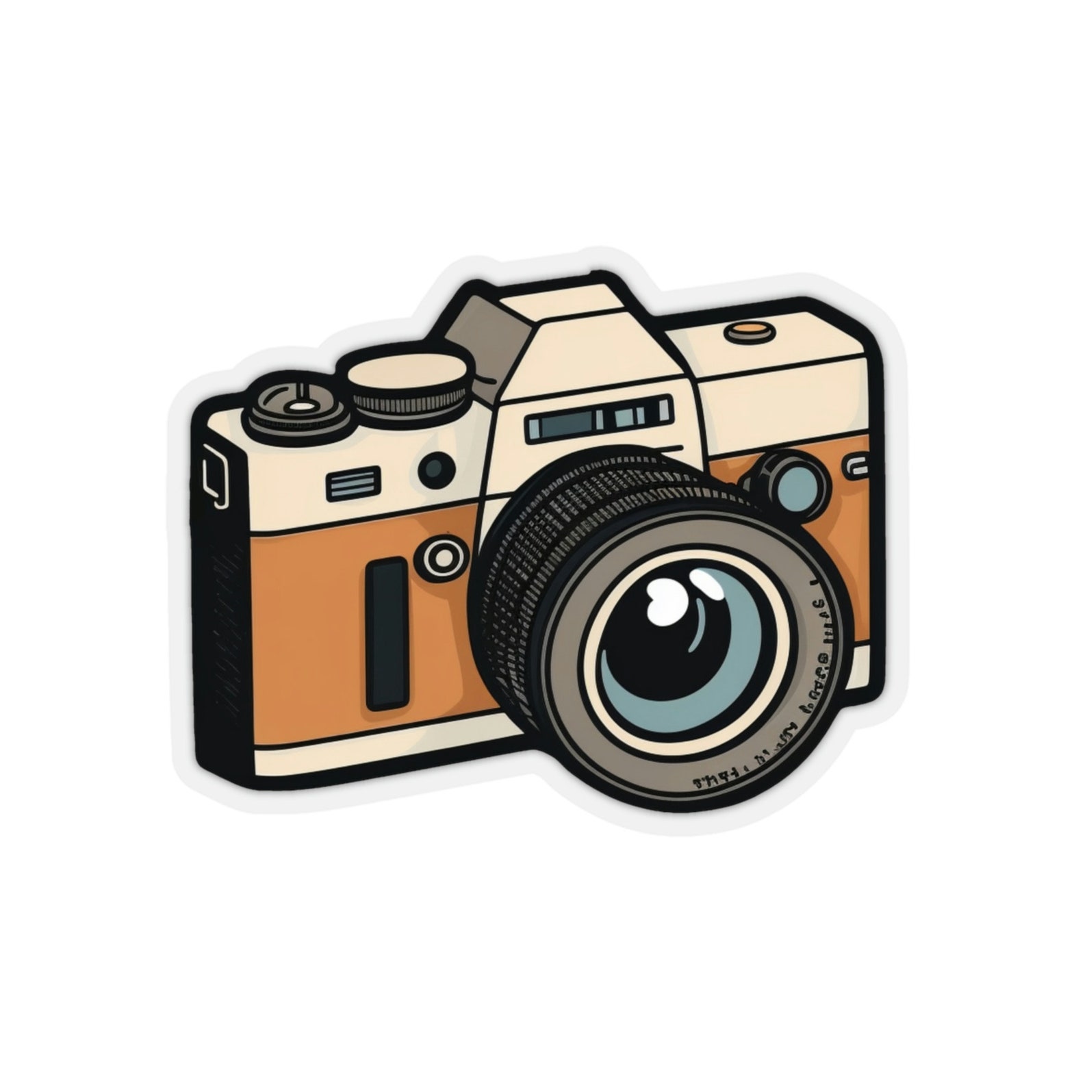 Camera Sticker, DSLR Camera, Camera, Camera Vinyl, Photographer, Cute ...