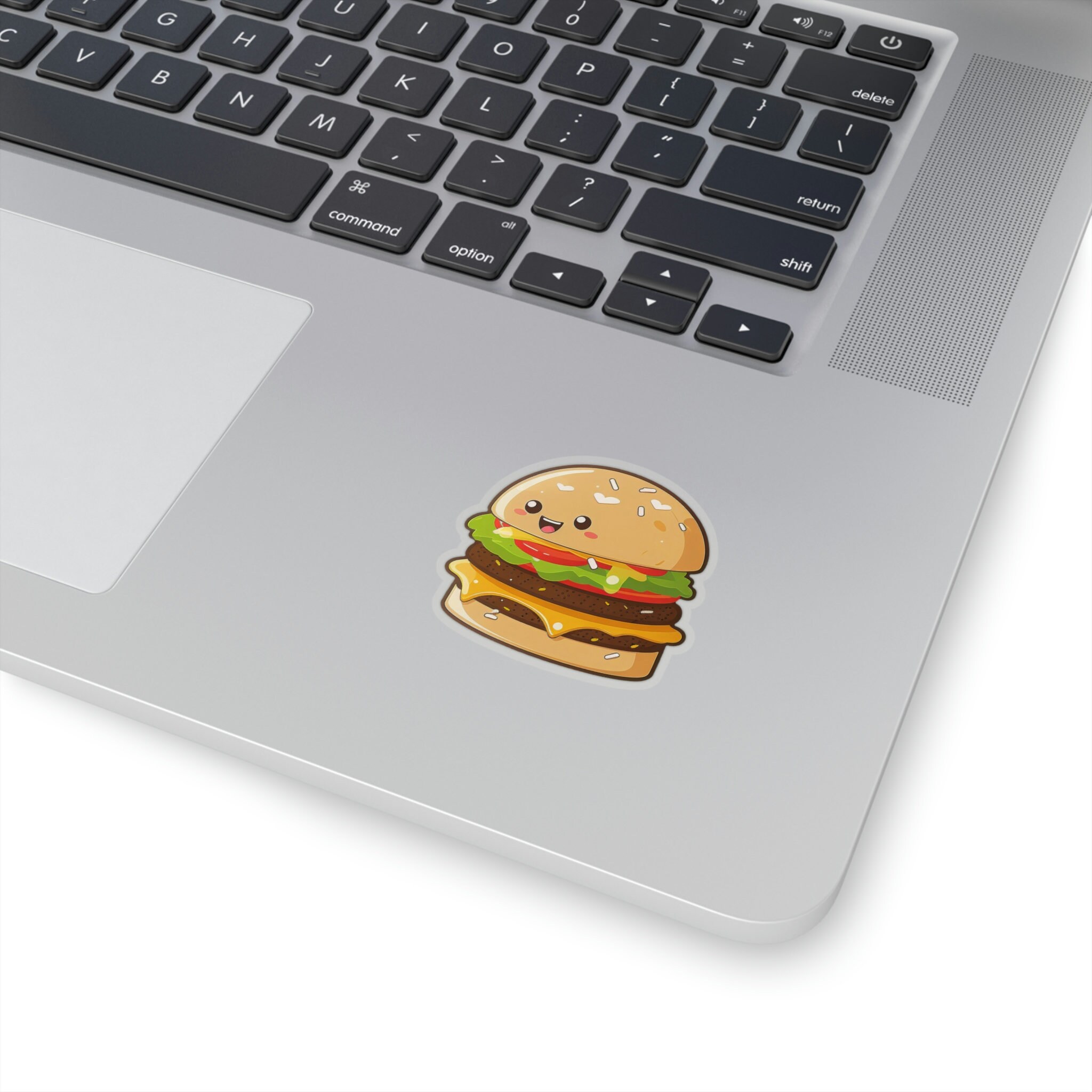 Hamburger Sticker, Happy Hamburger, Hamburger, Hamburger Vinyl, Smiling ...
