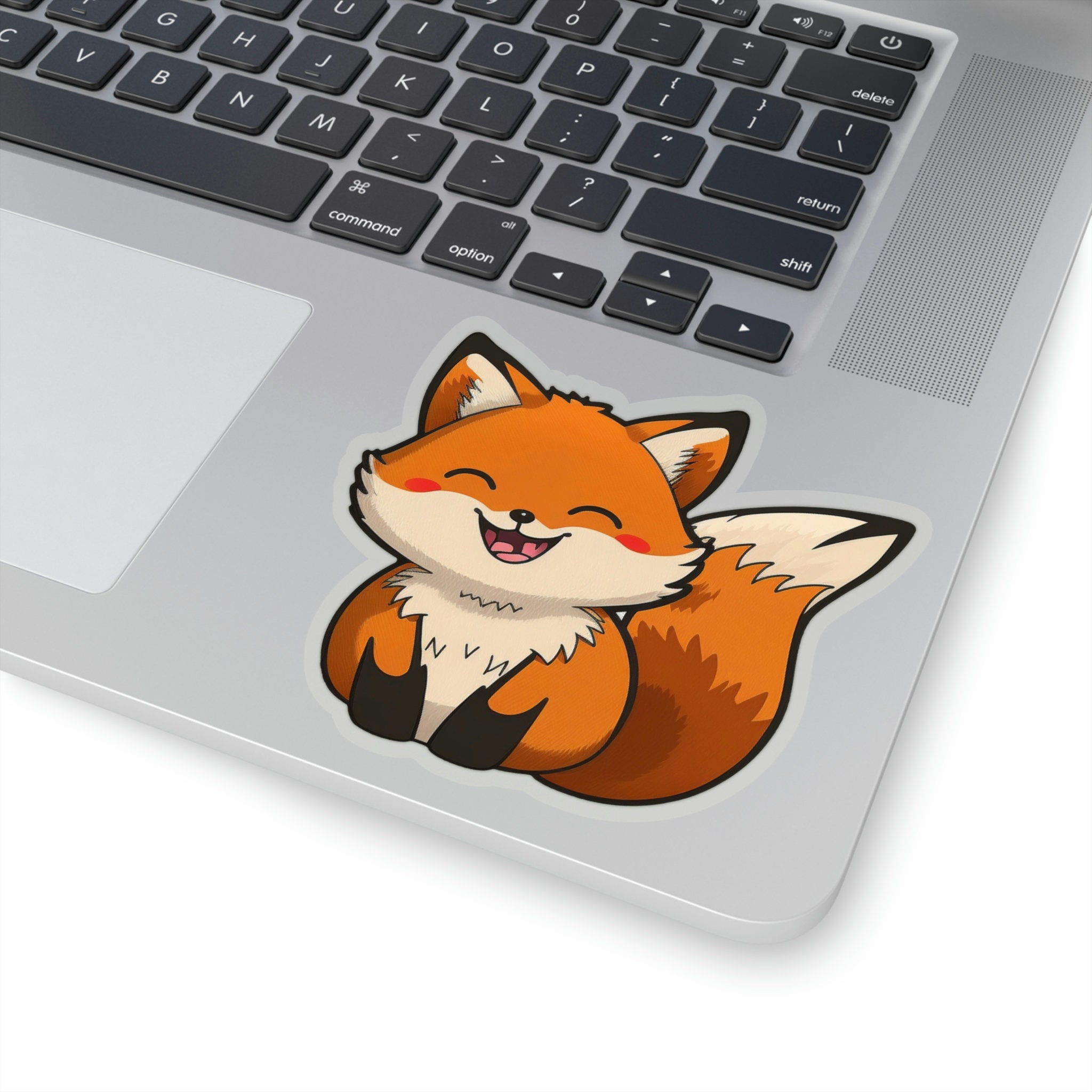 Fox, Fox Sticker, Orange Fox, Fox Vinyl, Angry Fox, Cute Fox Decal ...
