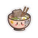 Ramen Sticker, Happy Ramen, Raman, Ramen Vinyl, Smiling Ramen, Cute ...