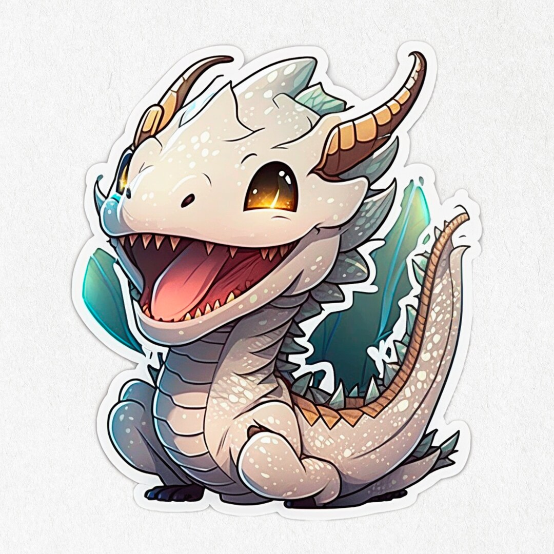 Mythical Beast, Mythical Sticker, Creature, Mythical Vinyl, Cute Decal ...