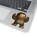 Bigfoot, Bigfoot Sticker, Sasquatch, Bigfoot Vinyl, Happy Bigfoot, Cute ...