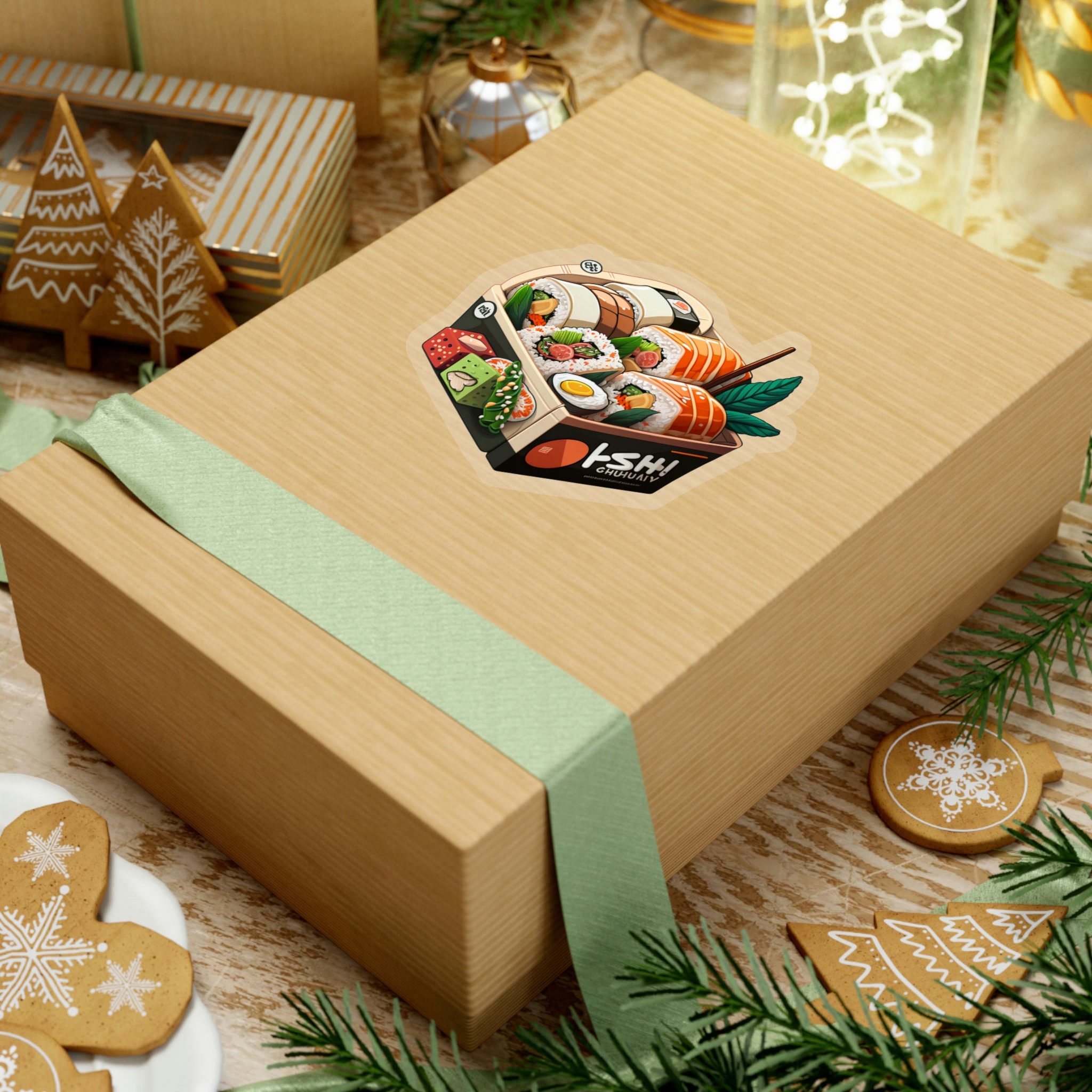 Sushi Sticker, Happy Sushi, Sushi, Vinyl, Smiling Sushi, Cute Decal ...