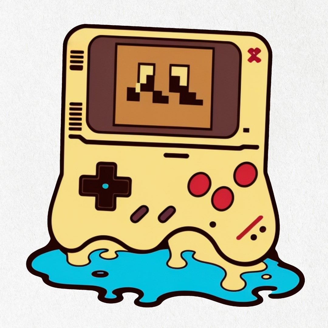 Gaming Controller Sticker, Gaming, Gameboy, Gaming Vinyl, Gamer, Cute ...