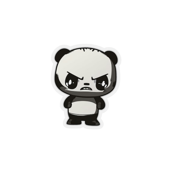 Angry Panda Cartoon