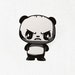 Panda, Panda Sticker, Panda Vinyl, Angry Panda, Cute Panda Decal, Water ...